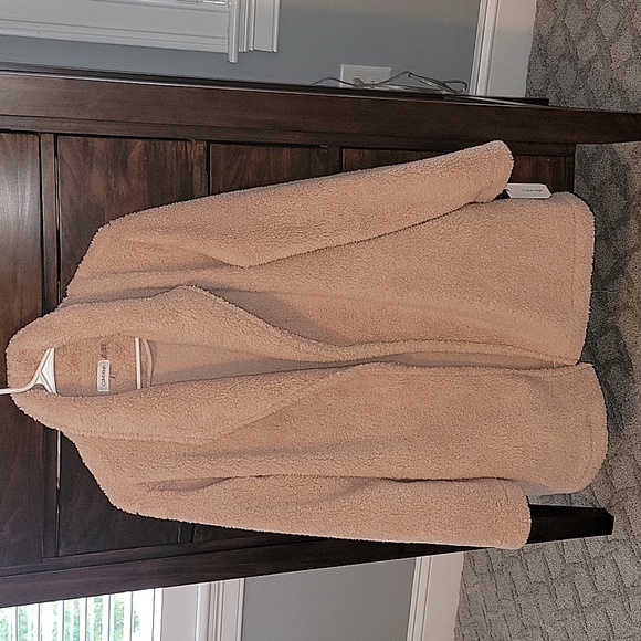 Calvin Klein | Jackets & Coats | Nwt Calvin Klein Oversized Teddy ...